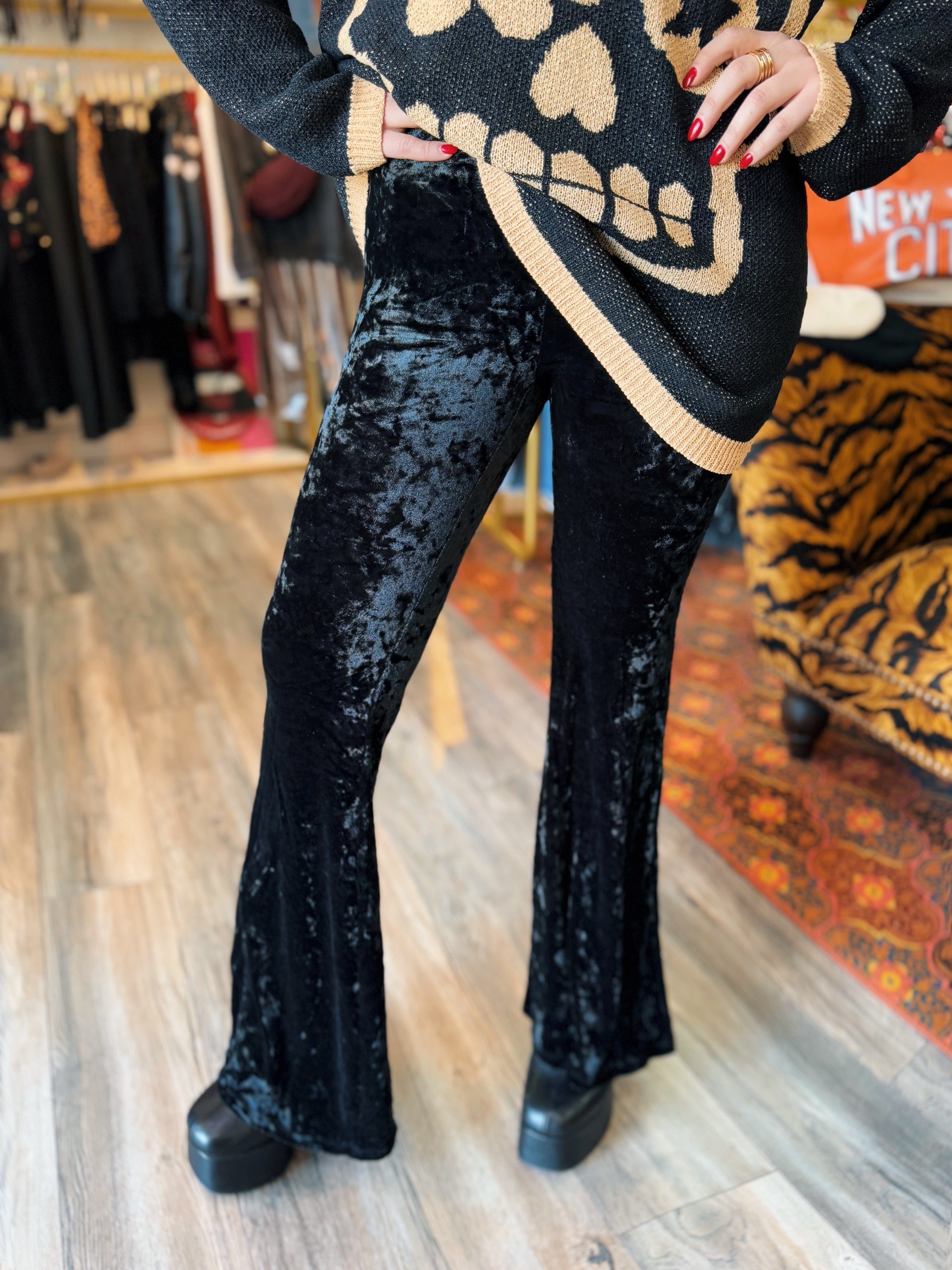 Crushed Velvet Bells | Penny Lane